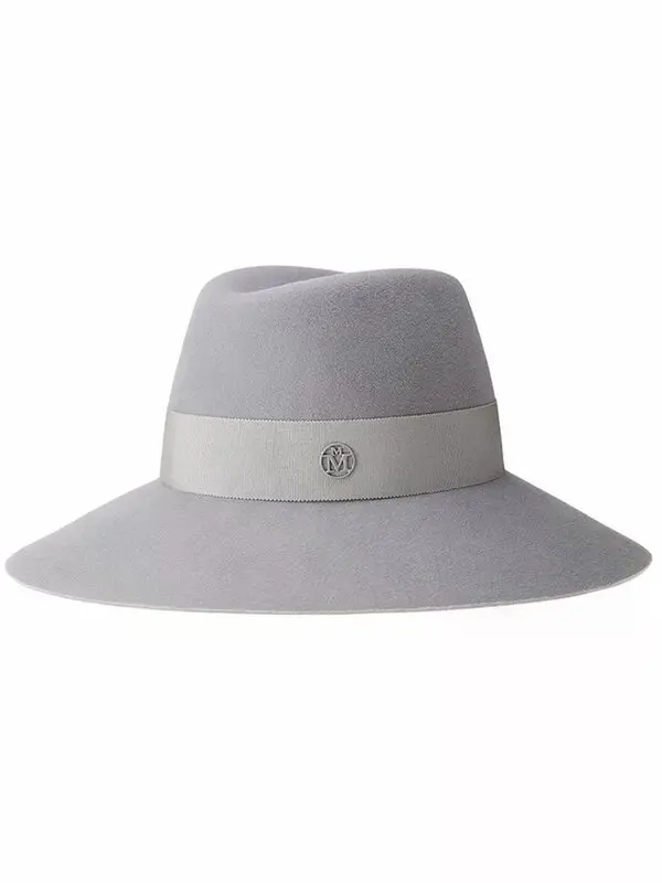 MAISON MICHEL Kate Waterproof Felt Hat - Grey