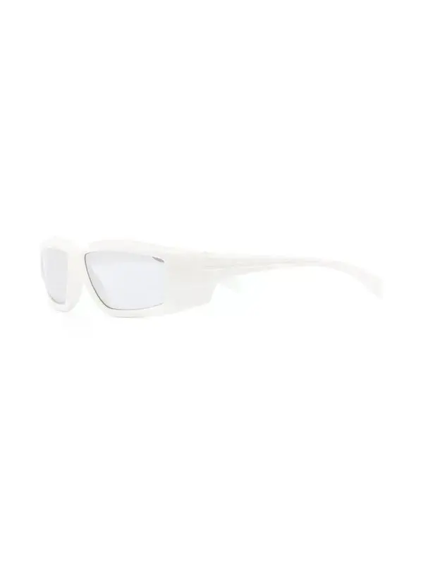 Rick Owens Rectangle Frame Tinted Lens Sunglasses
