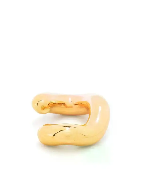 Charlotte Chesnais Wave Ear Cuff In -tone Plated Brass - Gold