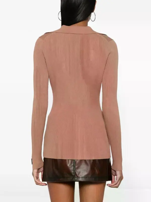 Calvin Klein Fine-ribbed Jumper - Brown
