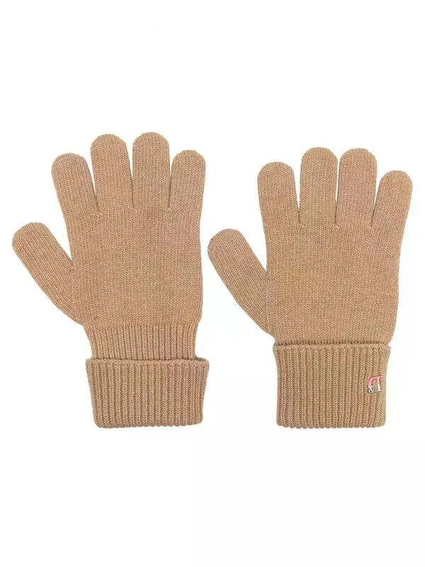 Dsquared2 Monogram Detail Gloves - Neutrals