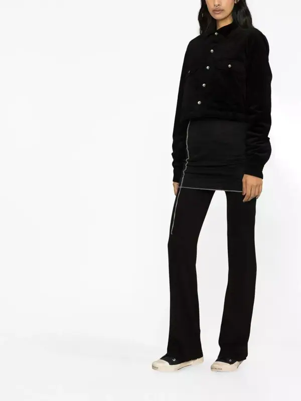 Rick Owens Cropped Corduroy Jacket
