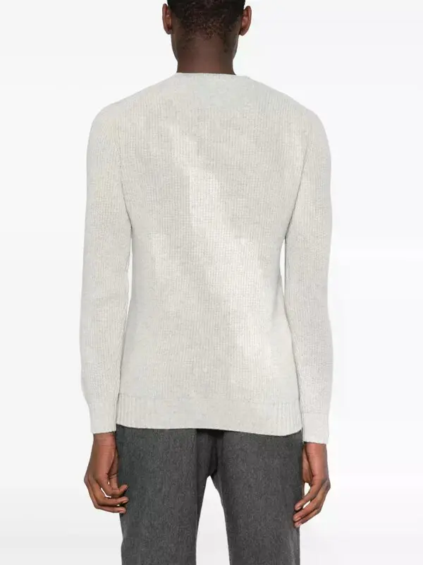 DELL'OGLIO Crew Neck Wool Blend Jumper