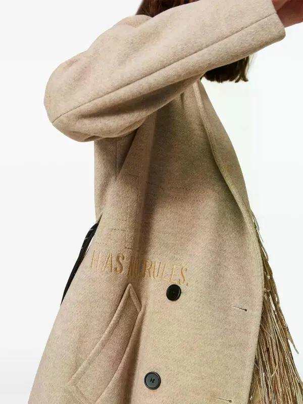TWINSET Double-breasted Belted Coat