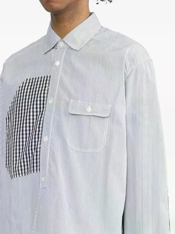 Junya Watanabe Panelled Cotton Shirt