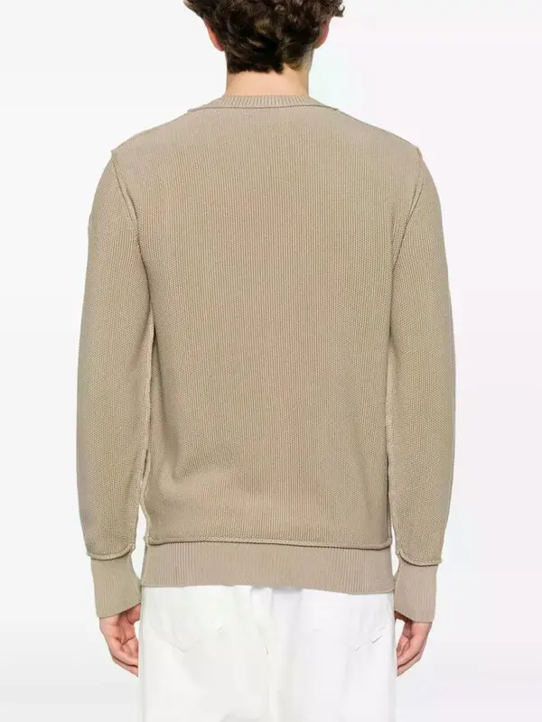Moncler Organic Cotton Crew Neck Sweater