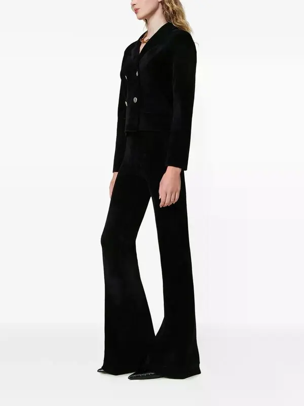 TWINSET Oval T Knit Flared Trousers