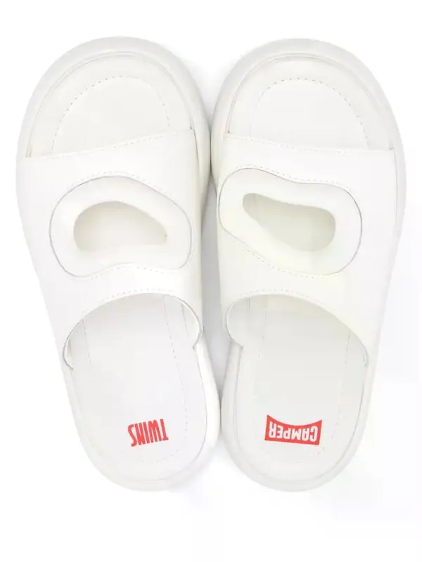 Camper Pelotas Flota Leather Slides
