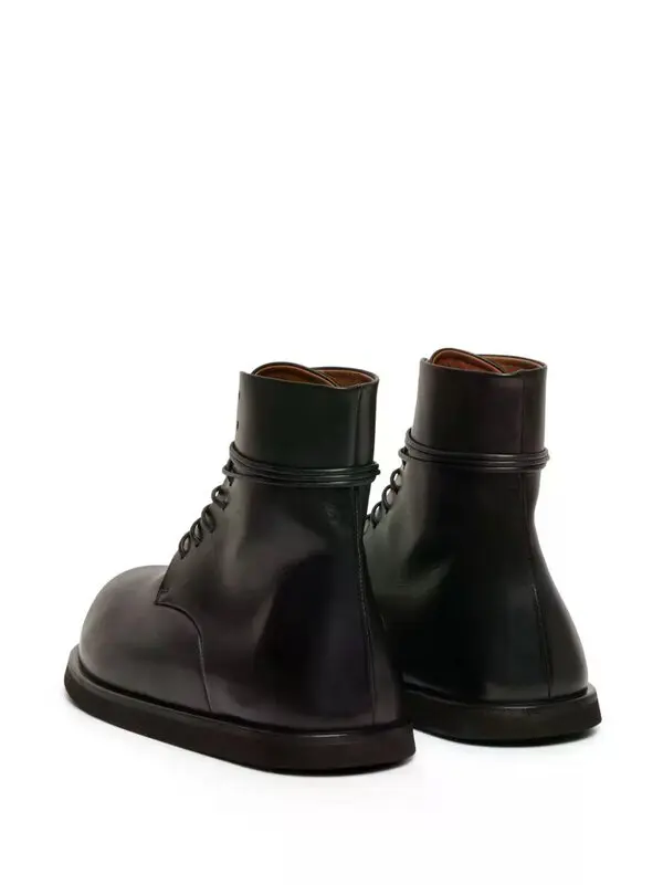 Marsèll Gigante Round-toe Leather Boots