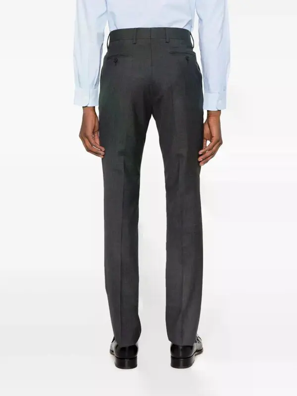 FURSAC Charcoal Virgin Wool Tailored Trousers