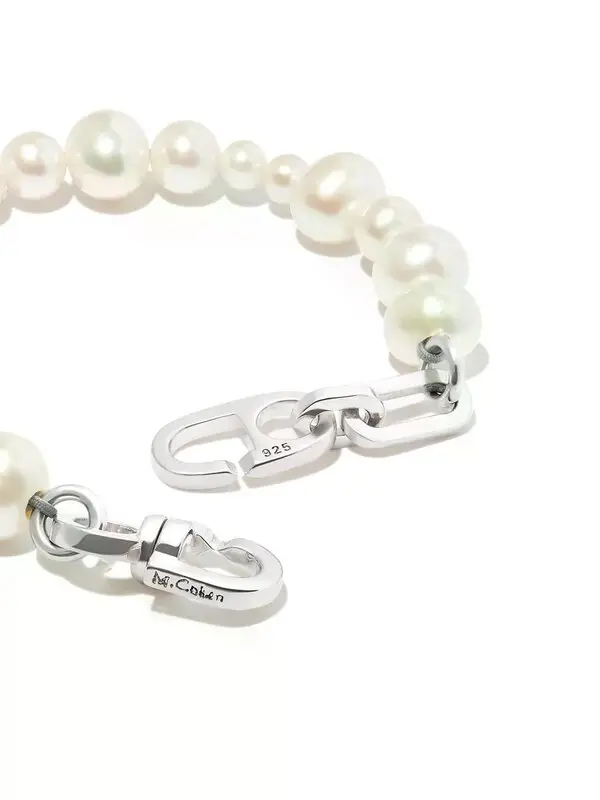 MAOR Pearl And Link Bracelet