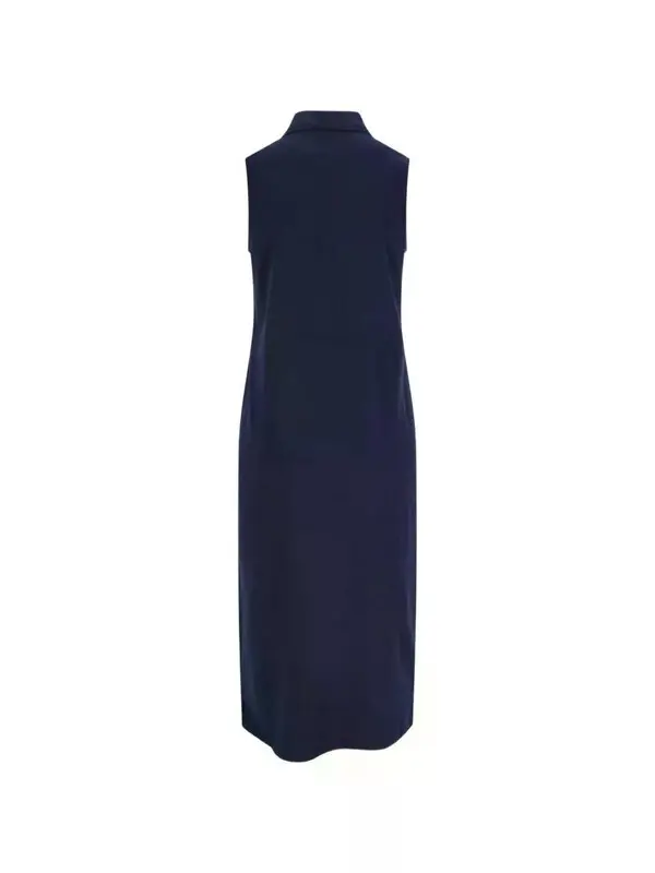 Polo Ralph Lauren Sleeveless Midi Dress - Blue
