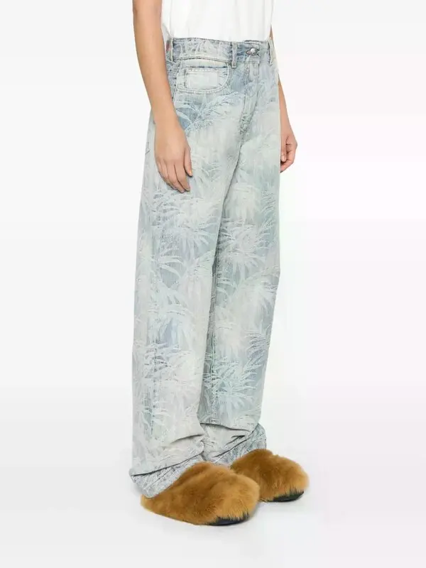 Palm Angels Palms Jacquard Jeans