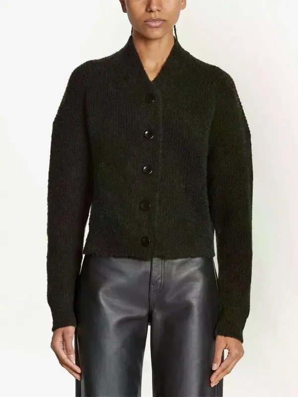 Proenza Schouler White Label Fluffy Knit Cardigan