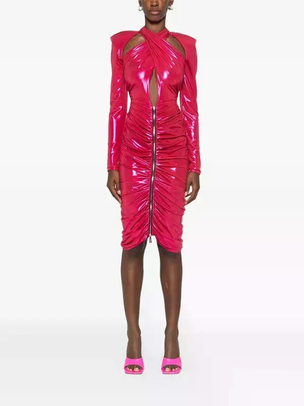 MITILIANE COUTURE Draped Mini Dress