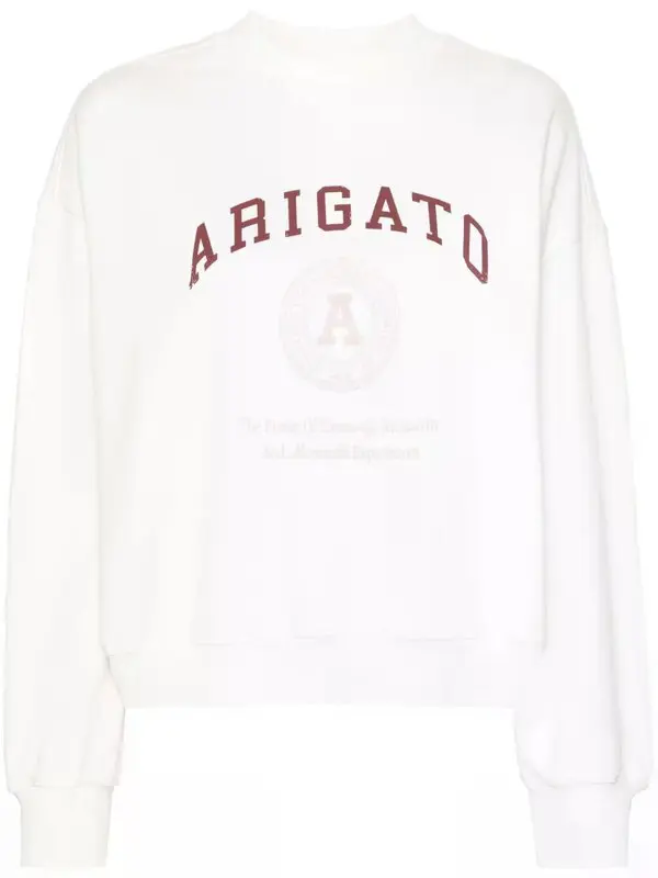 Axel Arigato Organic Cotton University Motif Sweatshirt