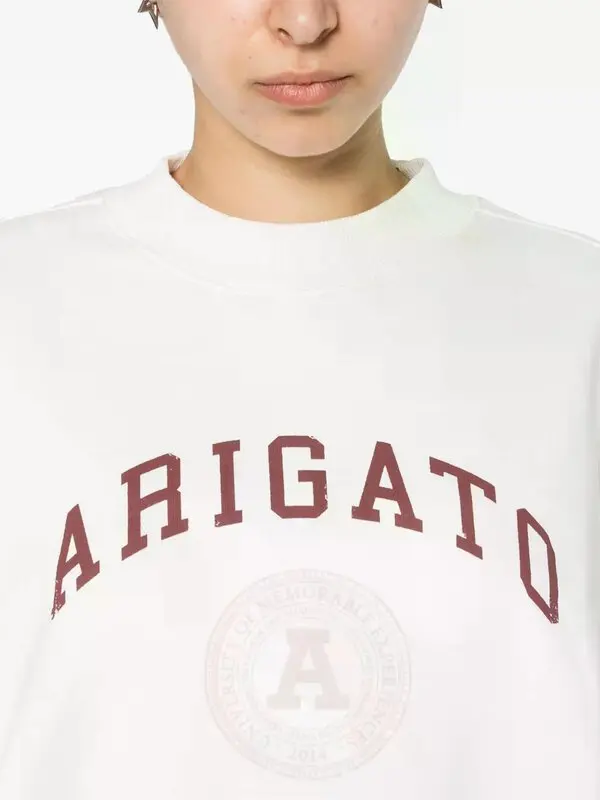 Axel Arigato Organic Cotton University Motif Sweatshirt