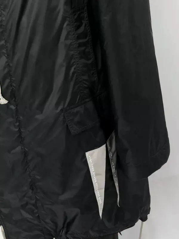 Rick Owens Fishtail Hooded Raincoat