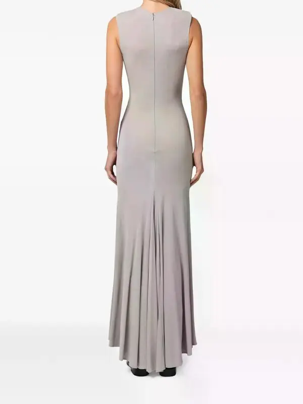 Elisabetta Franchi Jersey Flared Midi Dress