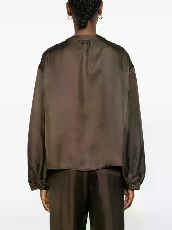 Loulou De Saison Lea Blouse - Brown