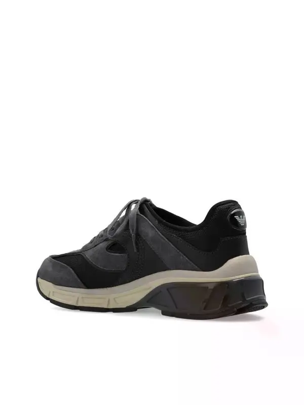 Emporio Armani Lace-up Logo Sneakers
