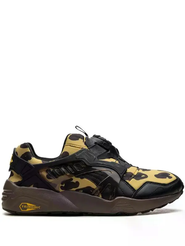 PUMA Disc Blaze Leopard Print Sneakers