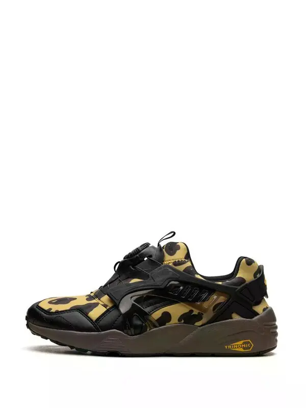 PUMA Disc Blaze Leopard Print Sneakers
