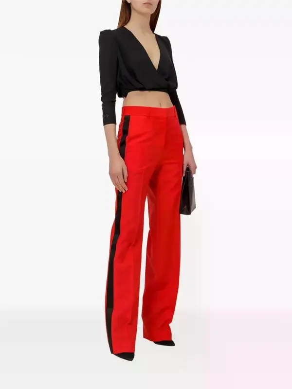 Calvin Klein Straight-leg Trousers With Side Stripe Detailing