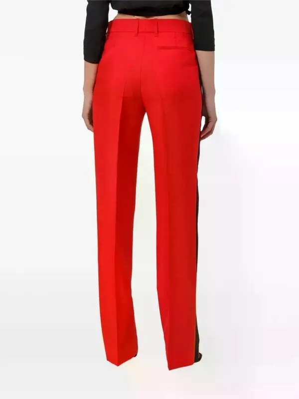 Calvin Klein Straight-leg Trousers With Side Stripe Detailing