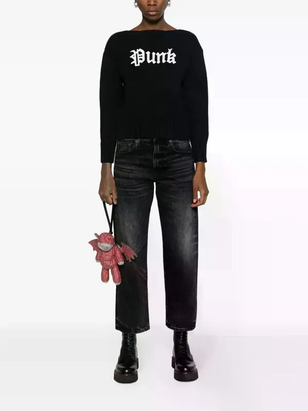 R13 High-rise Cropped Jeans
