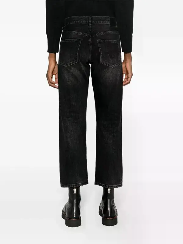 R13 High-rise Cropped Jeans