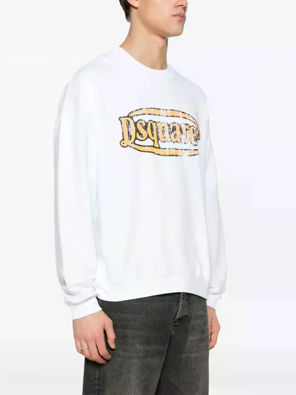 Dsquared2 Logo-print Cotton Sweatshirt