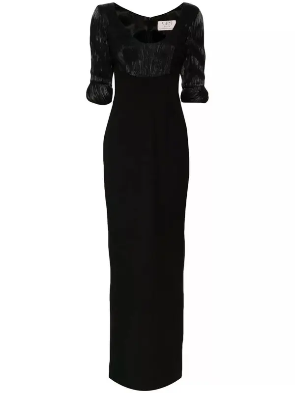 V:PM ATELIER Flora Scoop-neck Gown