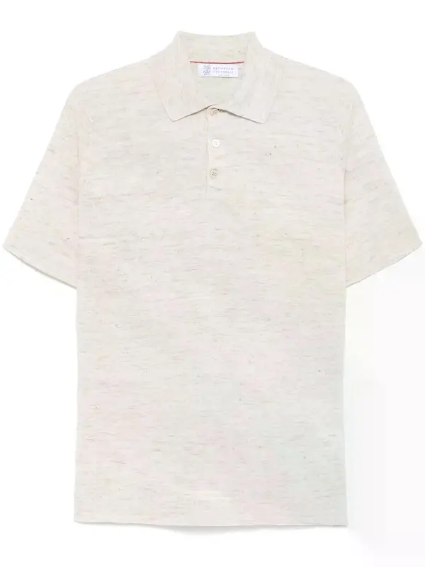 Brunello Cucinelli Fine-knit Polo Shirt