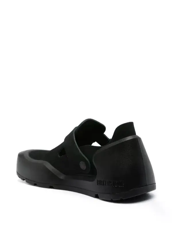 BIRKENSTOCK Logo Debossed Calf Nubuck Trainers