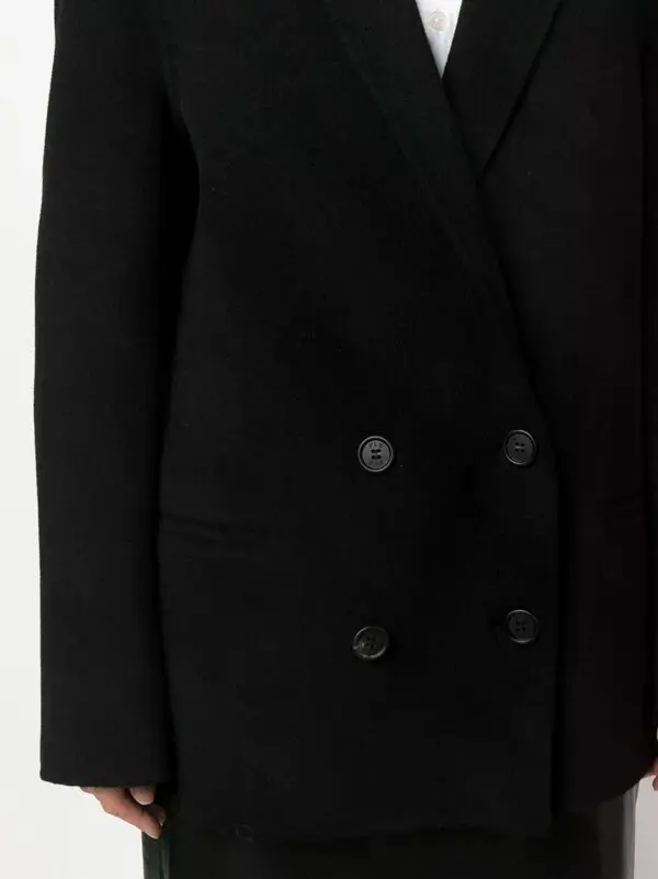 Philosophy Di Lorenzo Serafini Felted Double Breasted Blazer