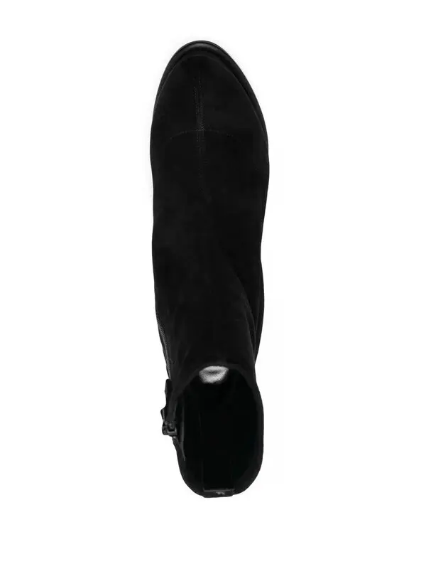 Pierre Hardy Suede Platform Boots