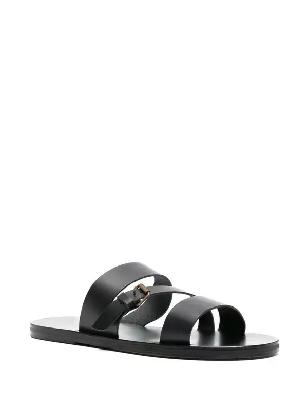 ANCIENT GREEK SANDALS Ifiklis Flat Leather Sandals