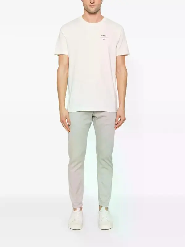 DONDUP Straight Leg Trousers - Grey
