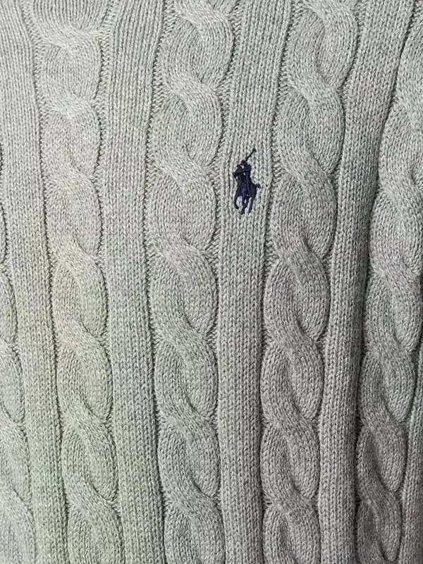 Polo Ralph Lauren Cable Knit Crewneck Sweatshirt