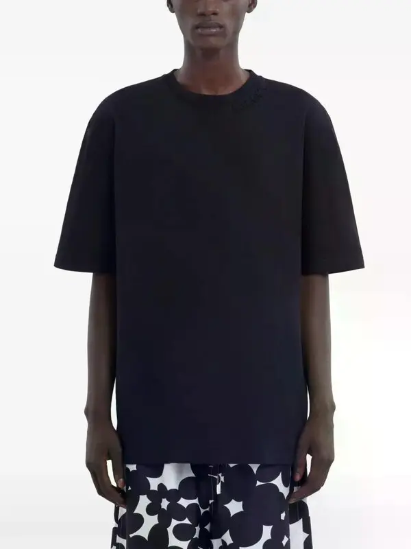 Marni Crew Neck Cotton T-shirt