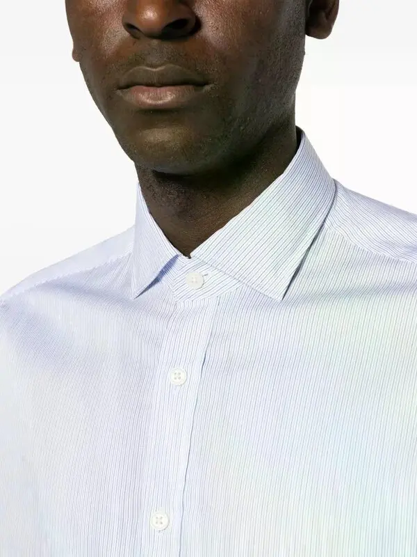 HACKETT Striped Cotton Shirt