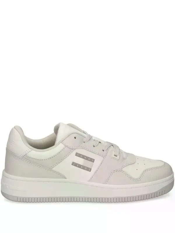 Tommy Hilfiger Retro Tonal Lace-up Sneakers - Grey