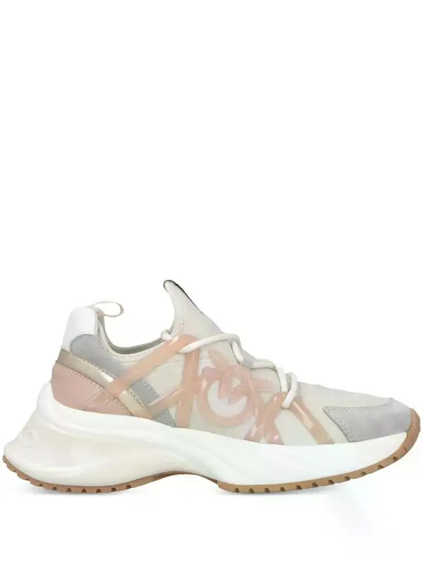 Pinko Ariel Panelled Sneakers - Pink