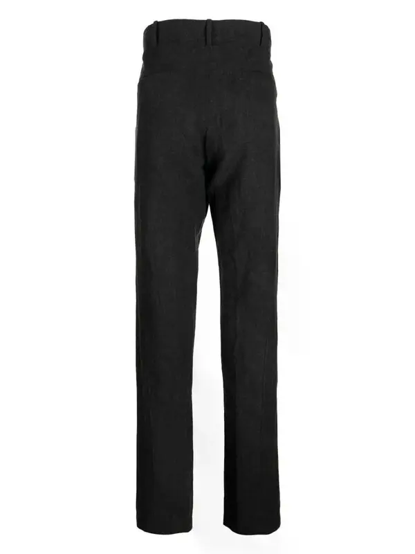 FORME D'EXPRESSION Felted Straight-leg Trousers