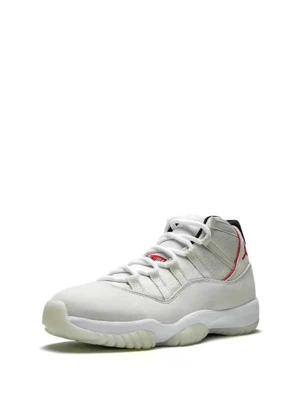 JORDAN Retro Platinum Tint High Top Sneakers - White