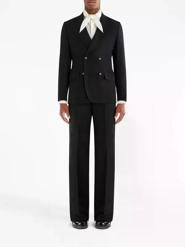 Etro Wool Double-breast Jacket