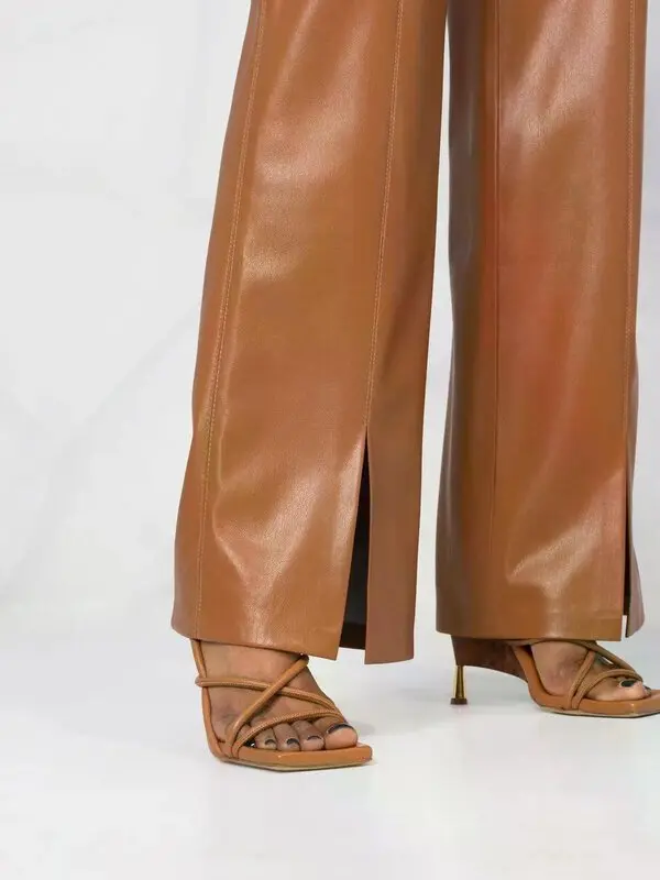 Nanushka Curved Seam Straight-leg Trousers