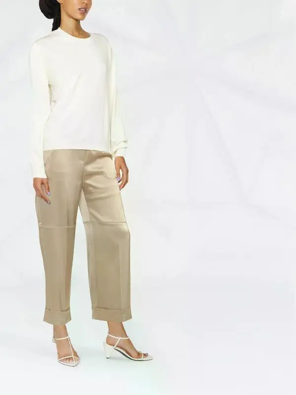 JIL SANDER Virgin Wool Roll Neck Jumper