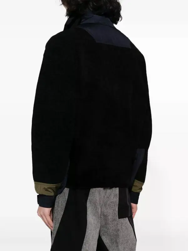 CROQUIS Contrast-panel Knit Jumper